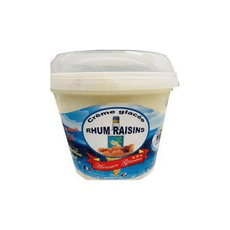 Distributeur alimentaire de CREME GLACEE RHUM RAISINS NEIGE AZUR ...
